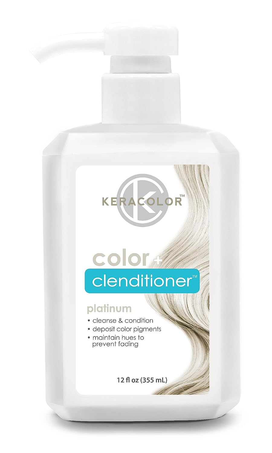 Keracolor Color + Clenditioner Platinum Color 12oz – Barber Salon Pro